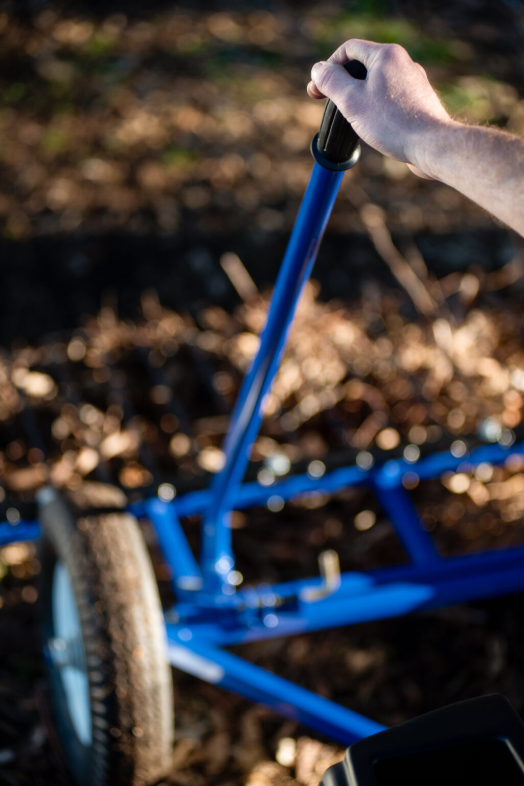 The Mini Beast Ride-On Mower Landscape Stick Rake 1200mm